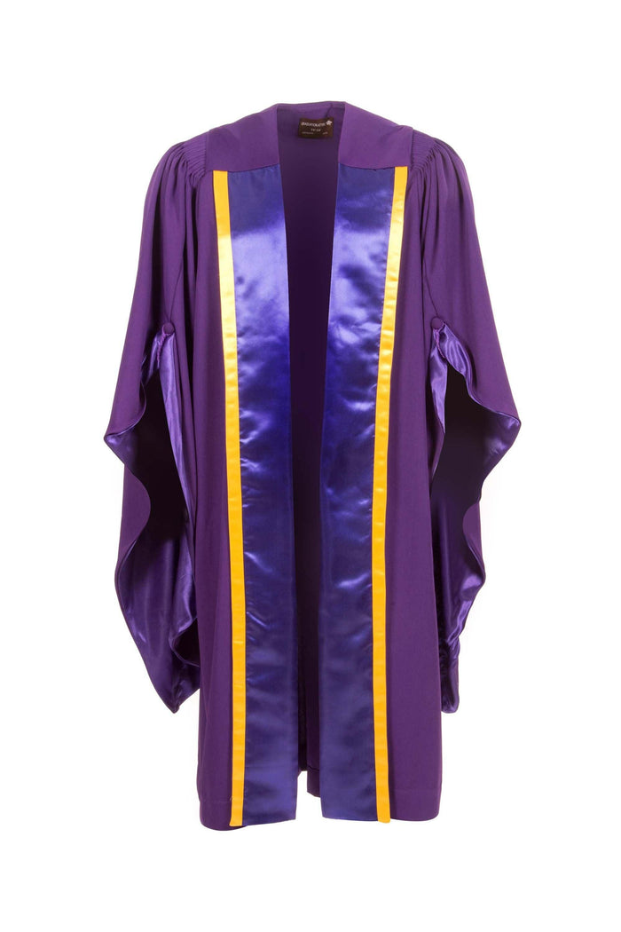 UK PhD Doctoral Set - Gown, Hood and Bonnet
