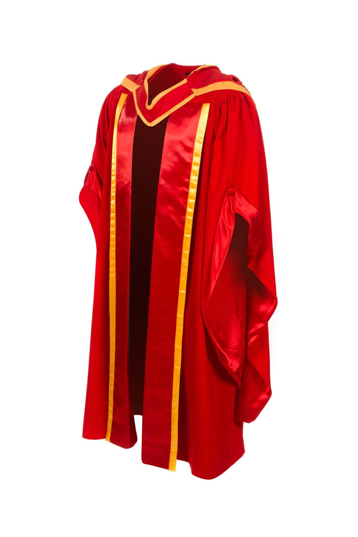UK PhD Doctoral Set - Gown, Hood and Bonnet
