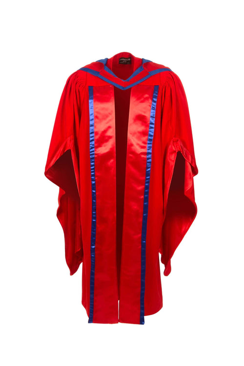 UK PhD Doctoral Set - Gown, Hood and Bonnet