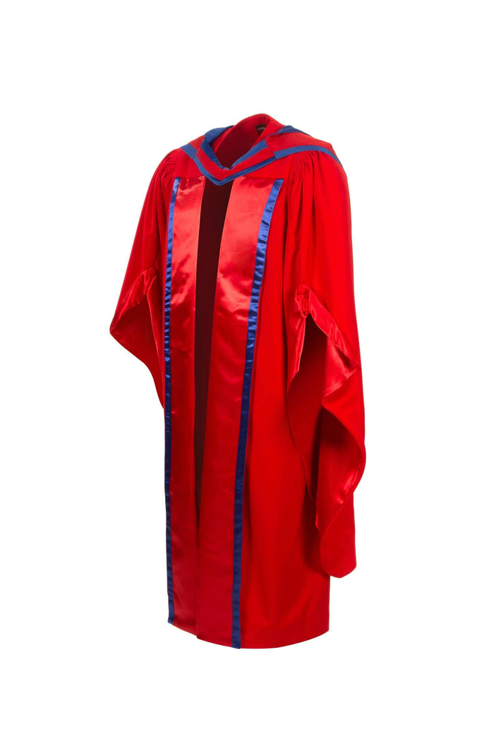 UK PhD Doctoral Set - Gown, Hood and Bonnet