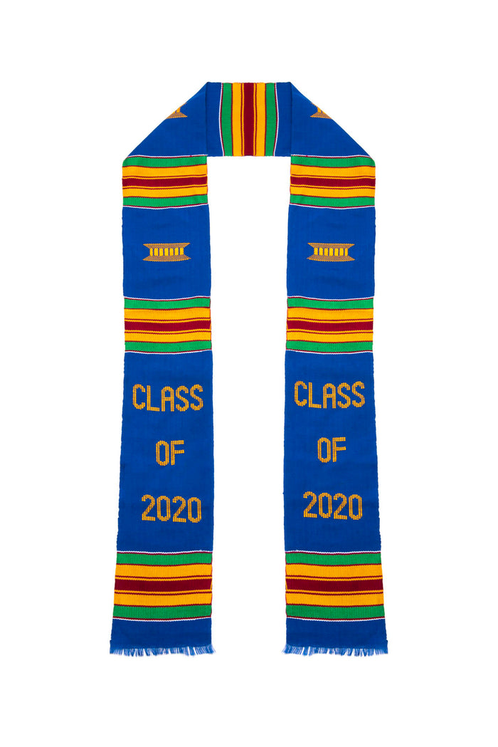 Traditional Kente Cloth Graduation Stole