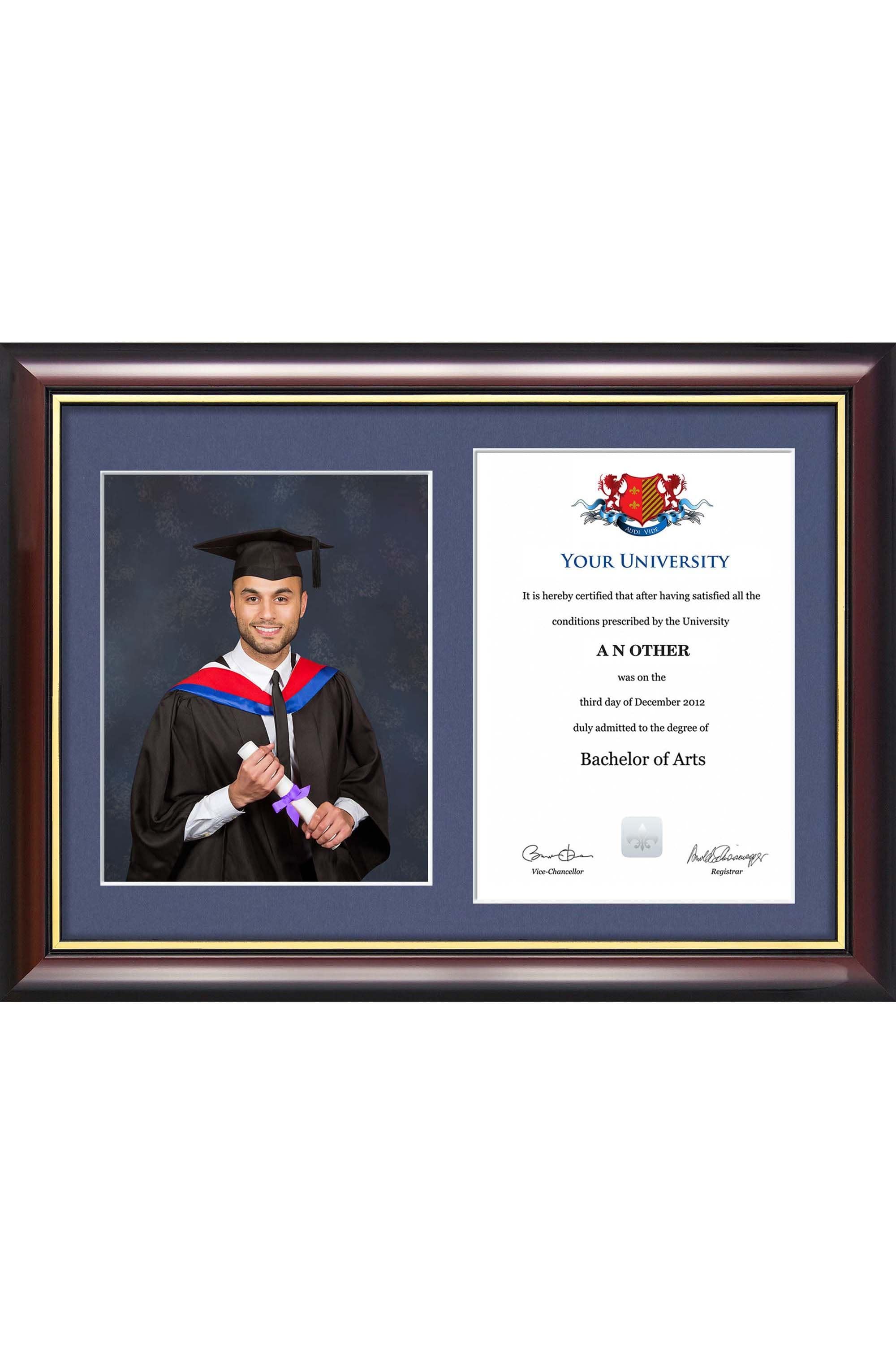 University of Wolverhampton Traditional Dual Graduation Certificate ...